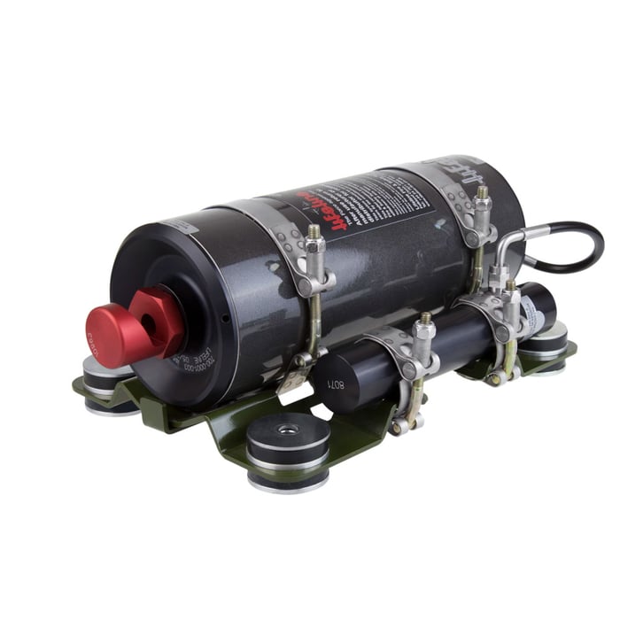 Crew Compartment Armoured Vehicle Fire Suppression System